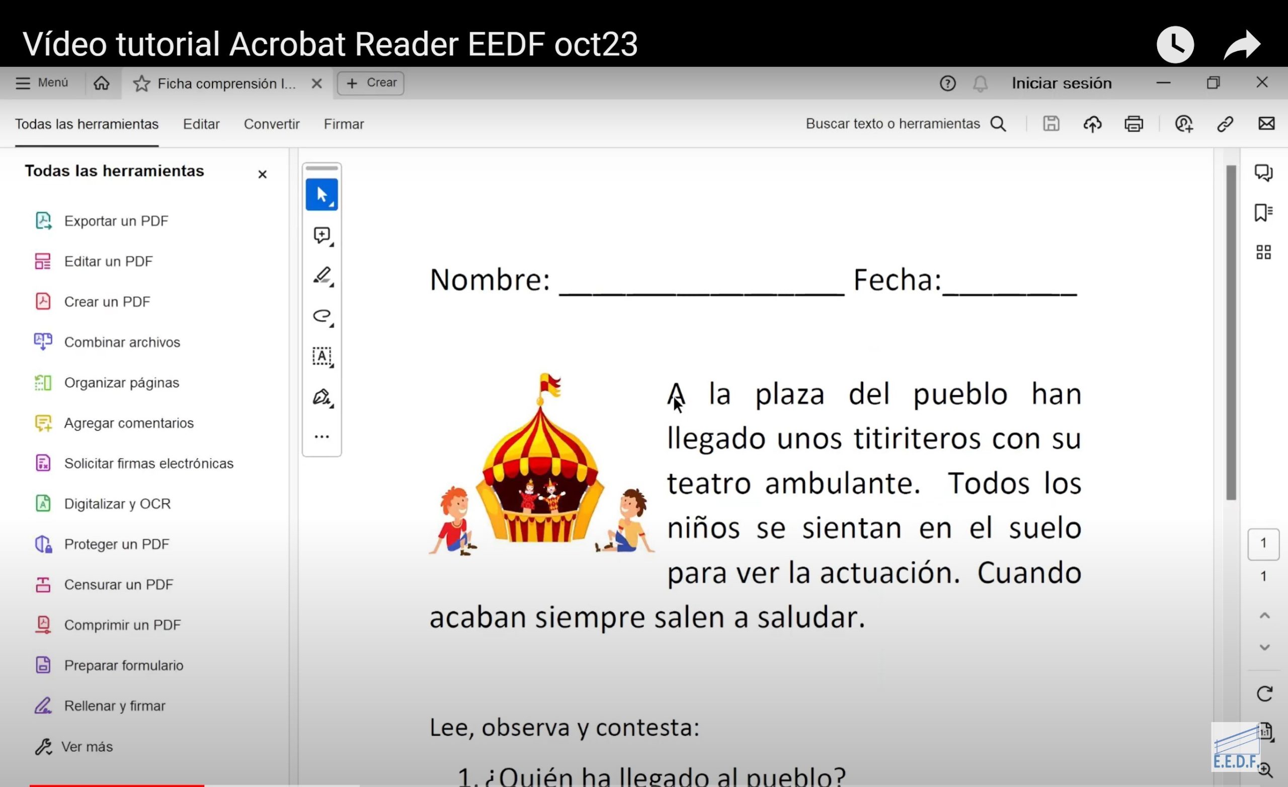TUTORIAL ADOBE READER